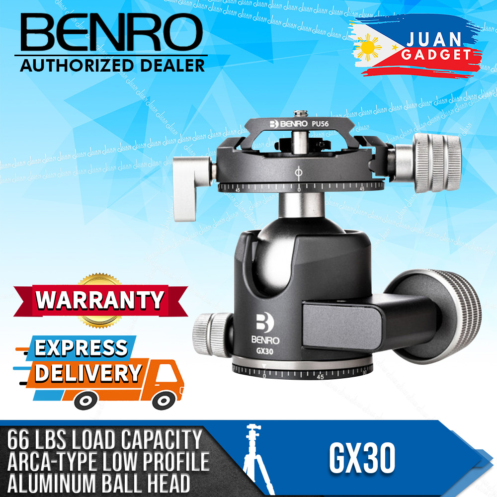 Benro GX30 Two Series Arca-Type Low Profile Lightweight Aluminium Dual ...