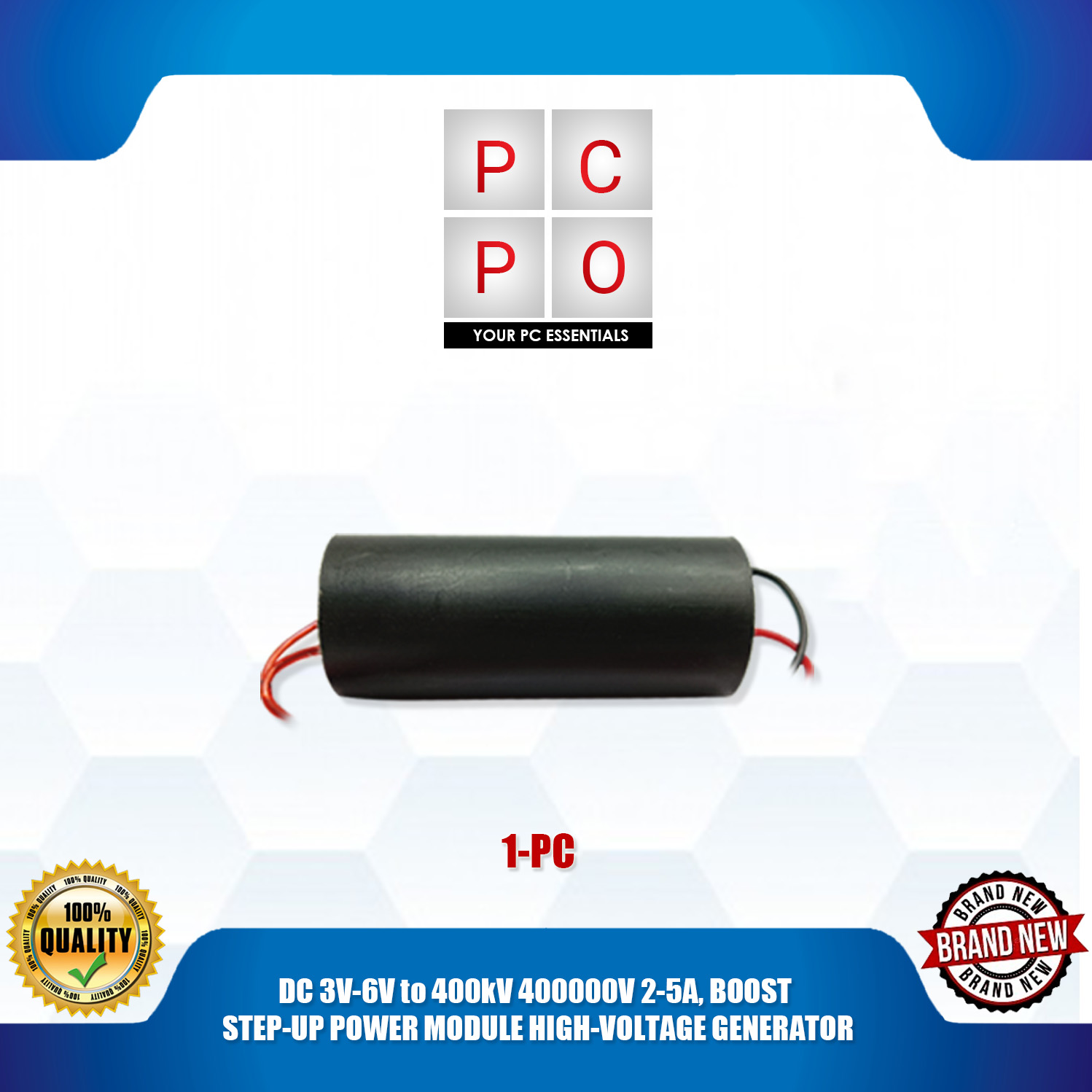 DC 3V-6V to 400kV 400000V 2-5A, BOOST STEP-UP POWER MODULE HIGH-VOLTAGE ...