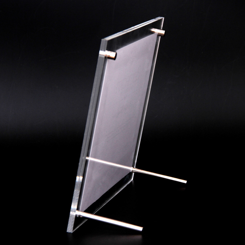 A4 Acrylic Display Stand Acrylic Certificate Document Frame Menu Holder ...