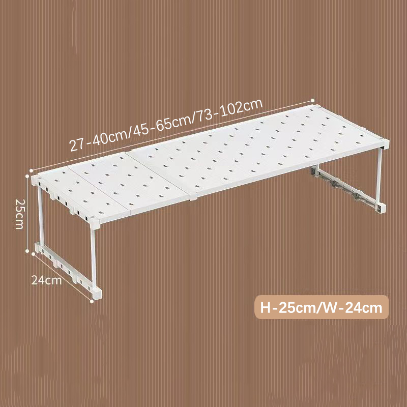 Adjustable Cabinet Divider Holder Nail-free Partition Organizer Kitchen ...