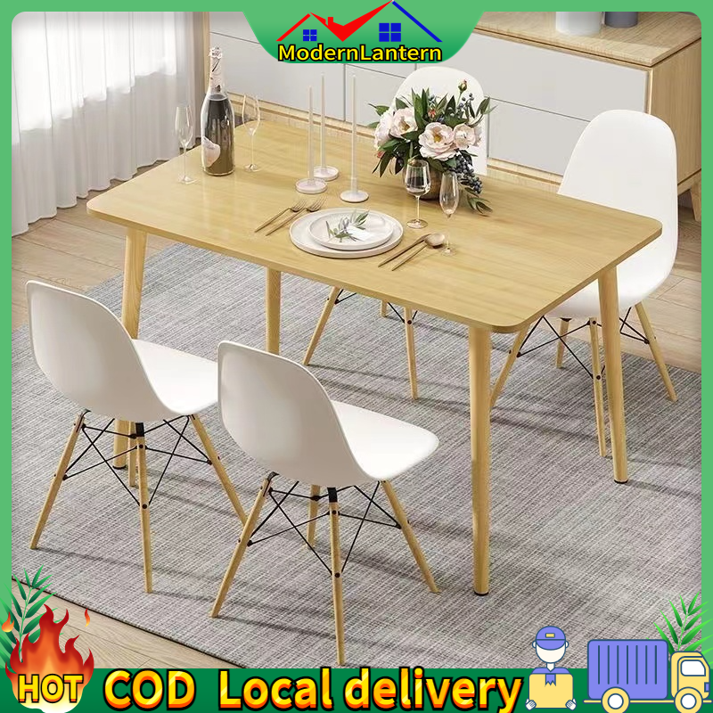 Nordic Dining table small apartment modern simple dining table ...