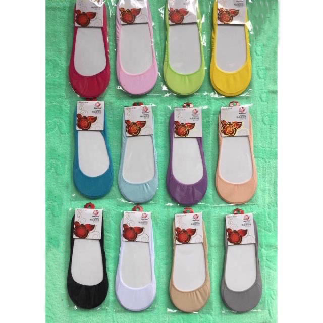 [12 pairs]ANGELA HOME fashion Invisible stretch foot socks High Heel ...