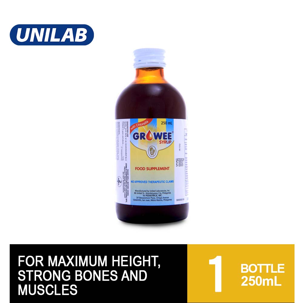 Growee Syrup 250mL For Maximum Height, Strong Bones And Muscles | Lazada PH