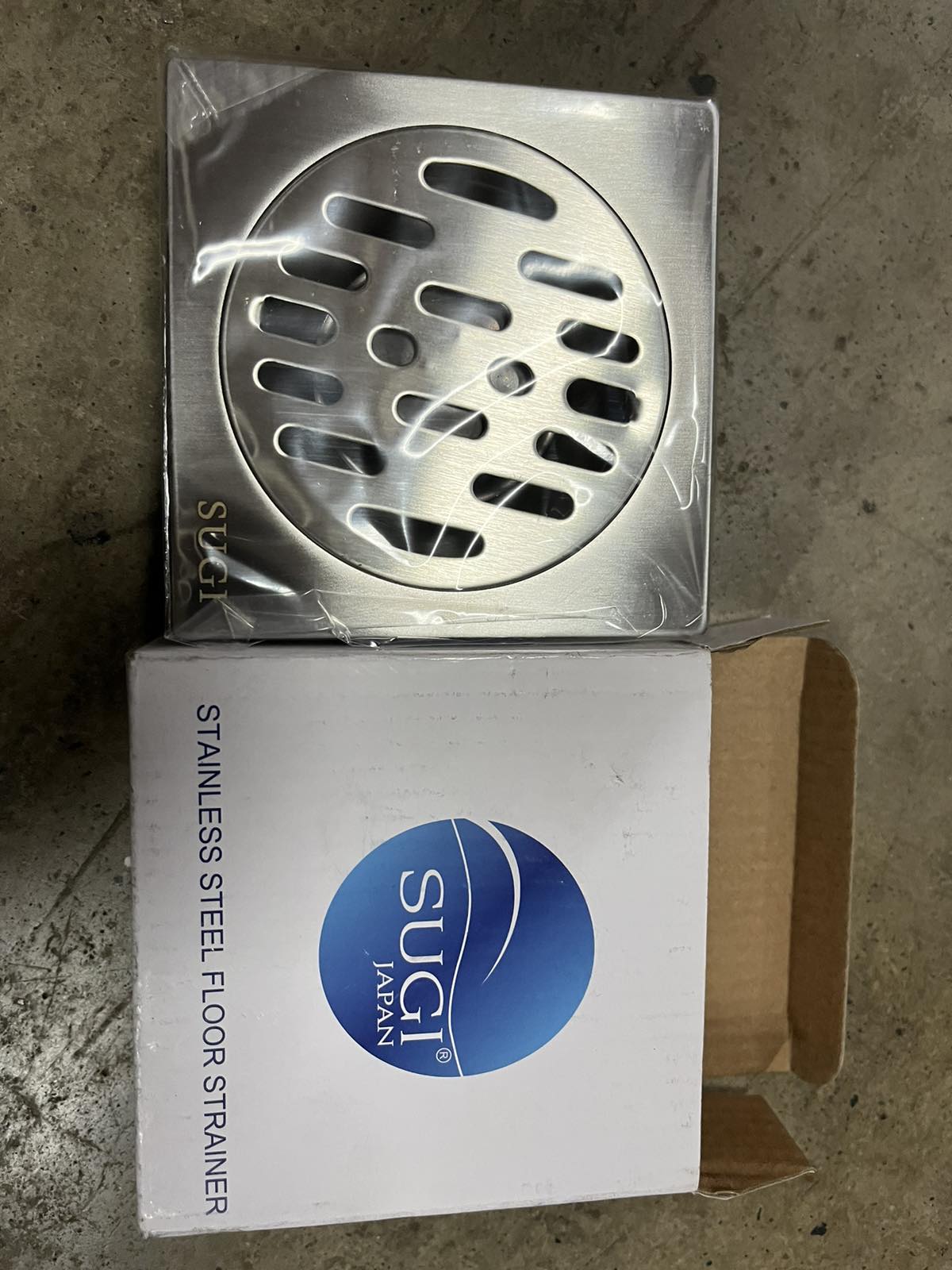 stainless steel floor strainer heavy duty size 4 x 4 | Lazada PH