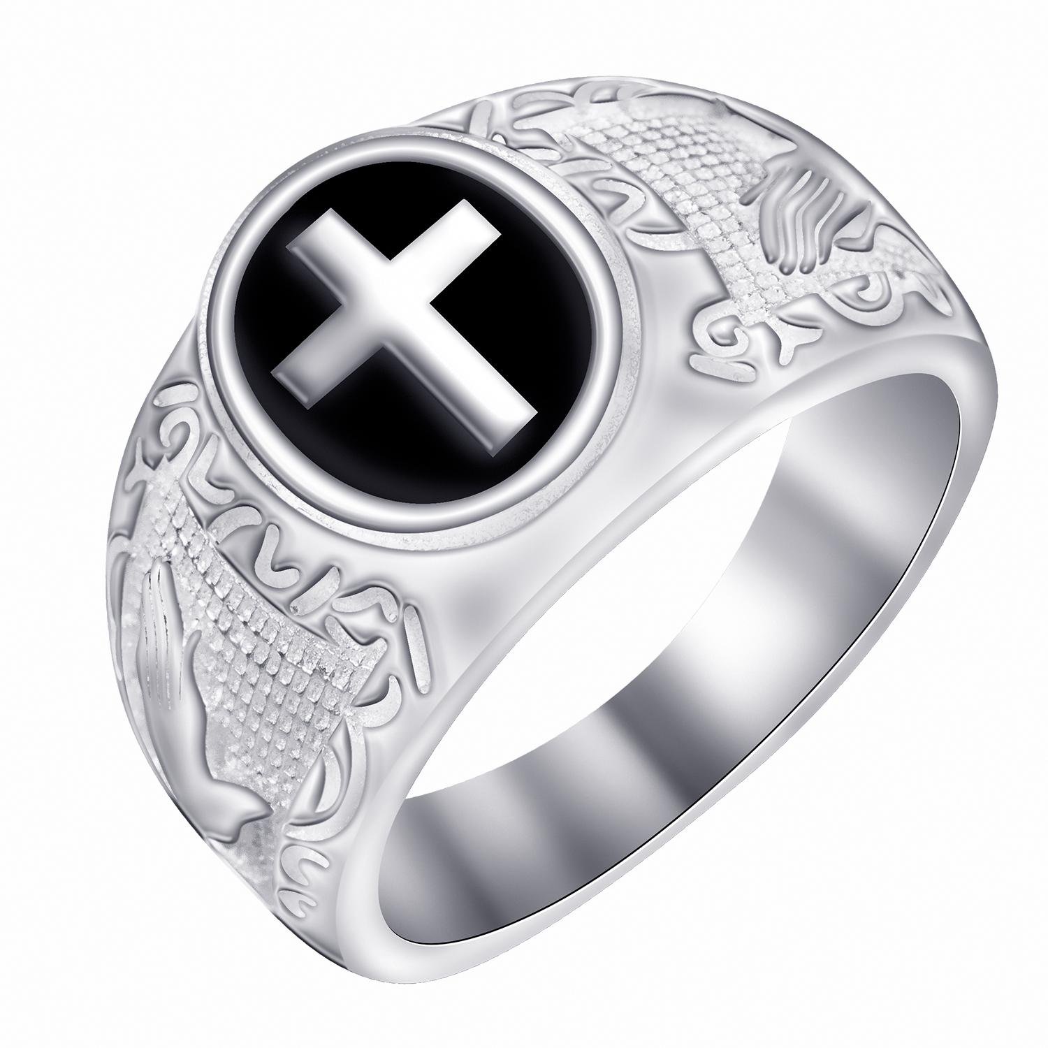 Morning Star Silver MR085 92.5% Italy Silver Mens Ring | Lazada PH
