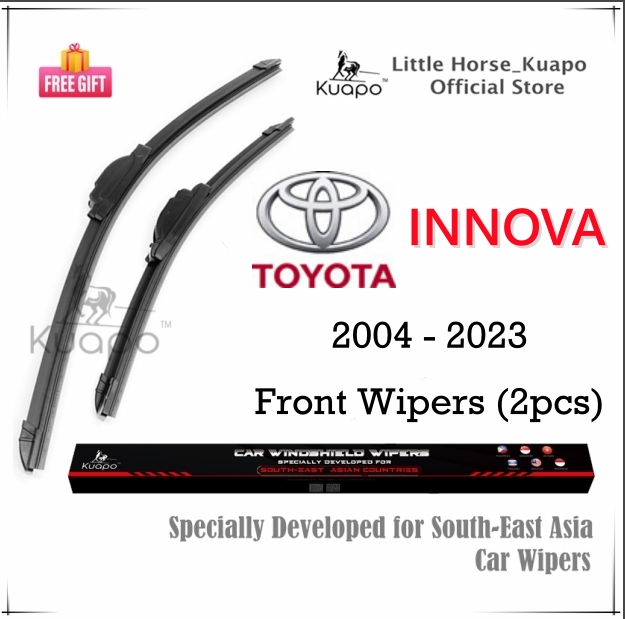 Toyota INNOVA Front Wiper Blade Set/Pair for (Select Your Model) Inova ...