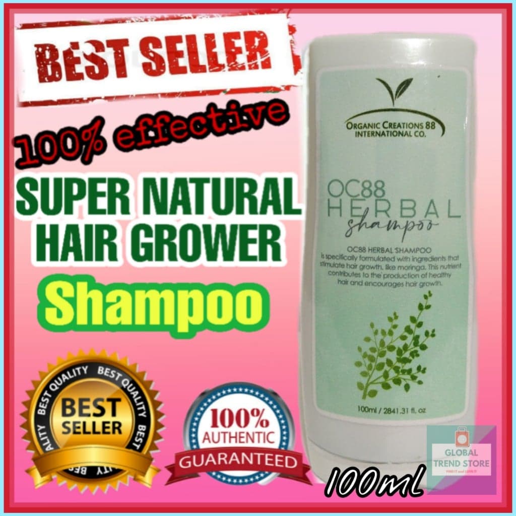 Best Hair Grower 100% effective, OC88 Hair Grower Shampoo + KN95 ...