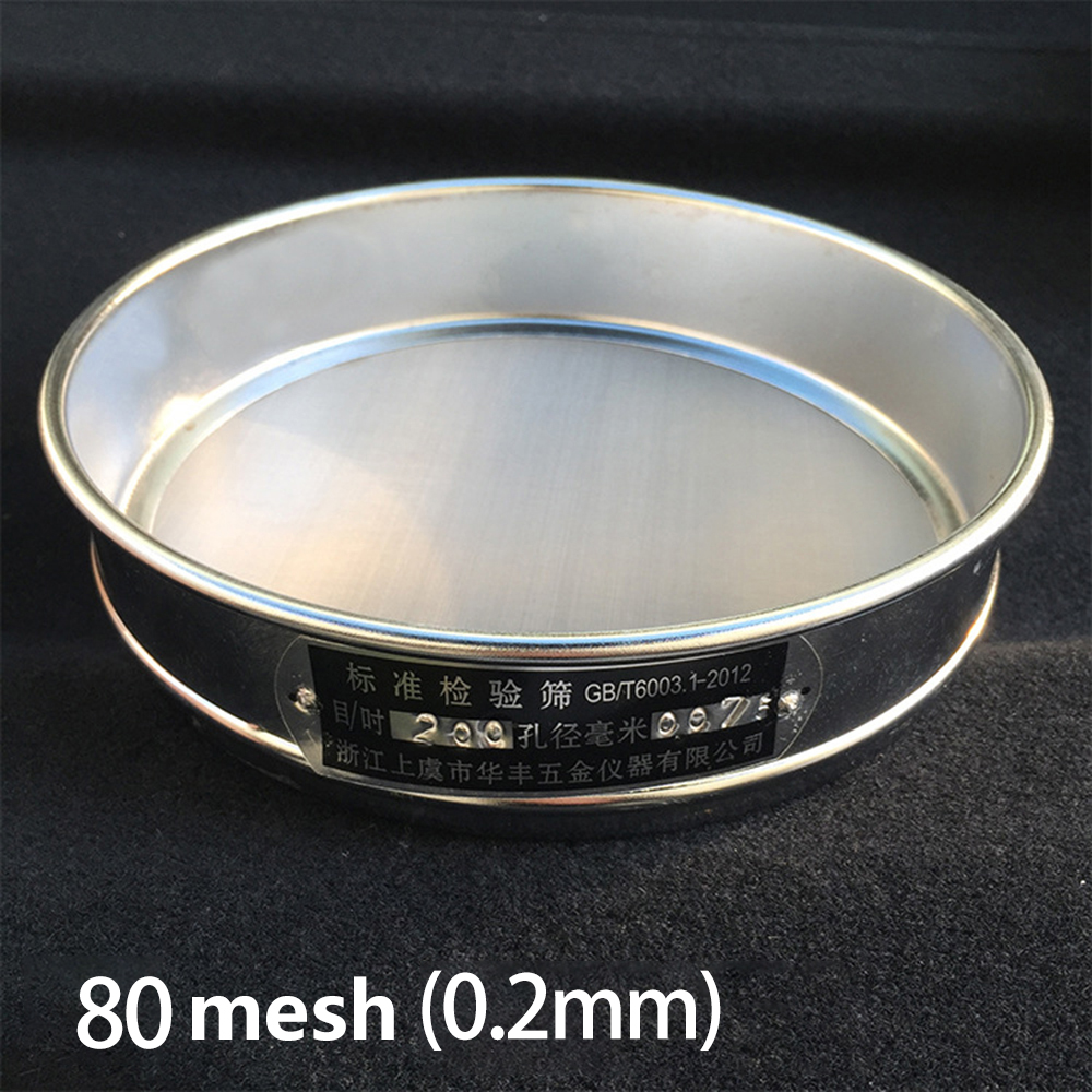 Soil Sieve 80/120 Mesh Stainless Steel Shakers Laboratory Analysis Test ...
