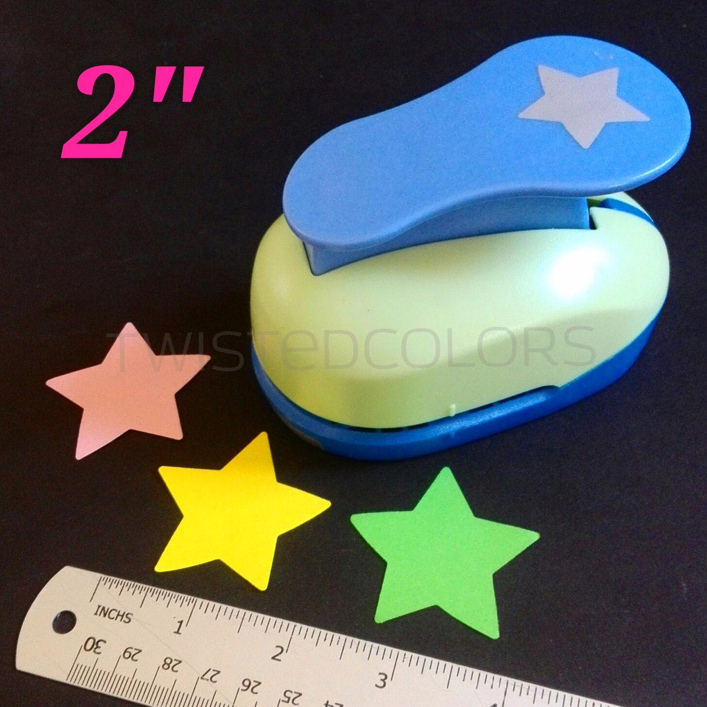 Star Puncher 2 inches Paper Cutter Eva Foam Maker Scrapbook Paper Punch ...