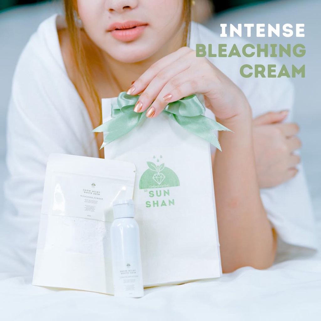 【ml1BOHNN】Sun Shan Intense Bleaching Cream Snow White Milky Skin ...