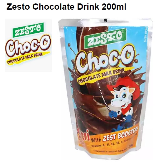 KBox Zest-o Choc-O Chocolate Milk Drink 200ml - 10 Packs | Lazada PH