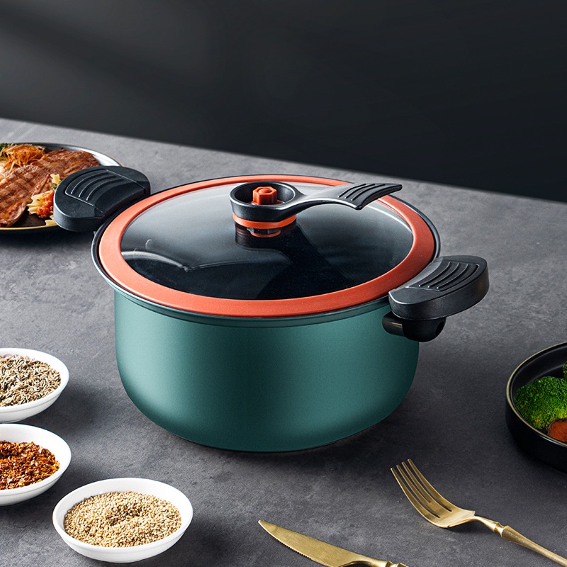 Multi Function Micro pressure cooker pot cooking Nonstick pan for soup ...