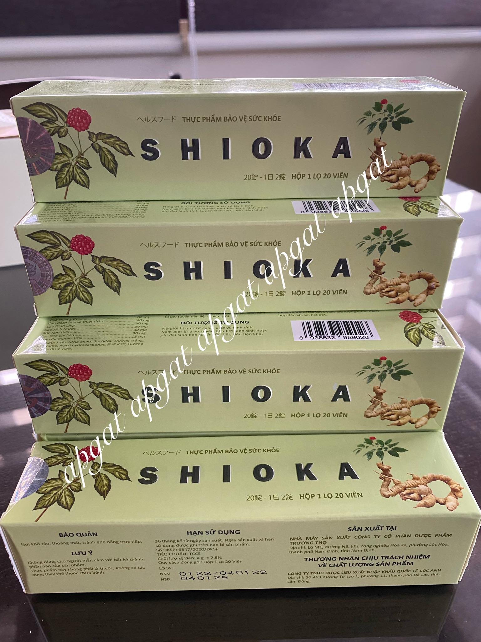 ORIGINAL SHIOKA - HEALTHY & HIGH EFFECTIVE EFFERVESCENT TABLET (20 ...