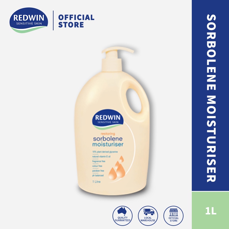 Redwin Sorbolene Moisturiser with Vitamin E 1 Litre | Lazada PH