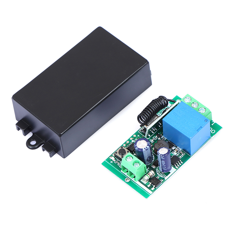 433MHz AC 110V 220V 1CH Wireless Remote Control Switch Module Receiver ...