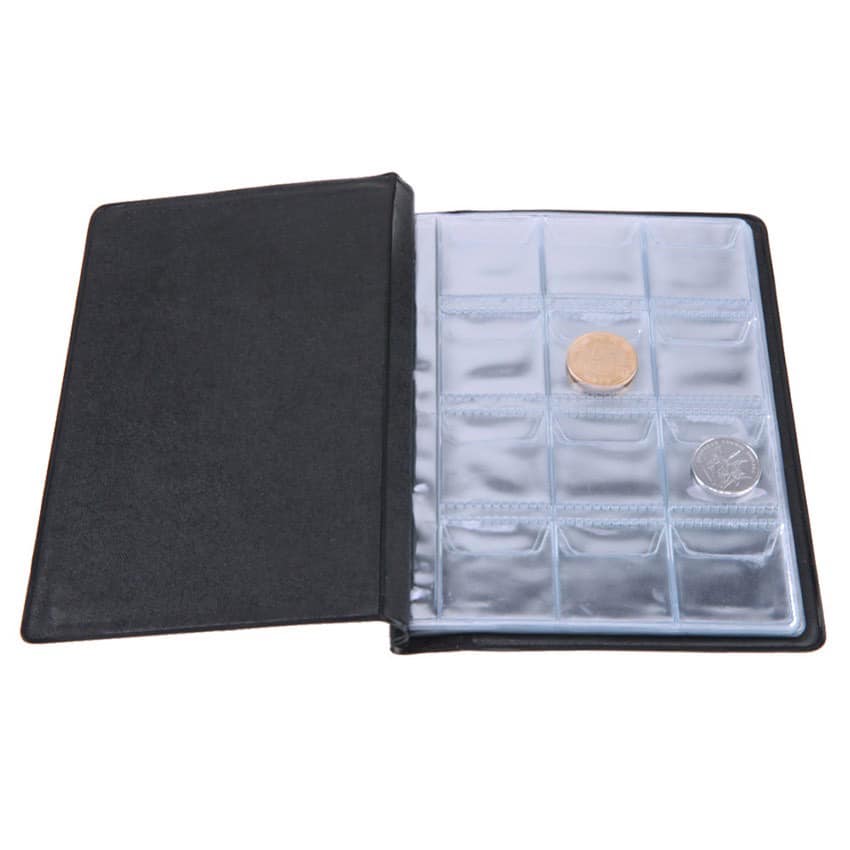 120 Pieces Coins Storage Book Commemorative Coin Collection Album ...