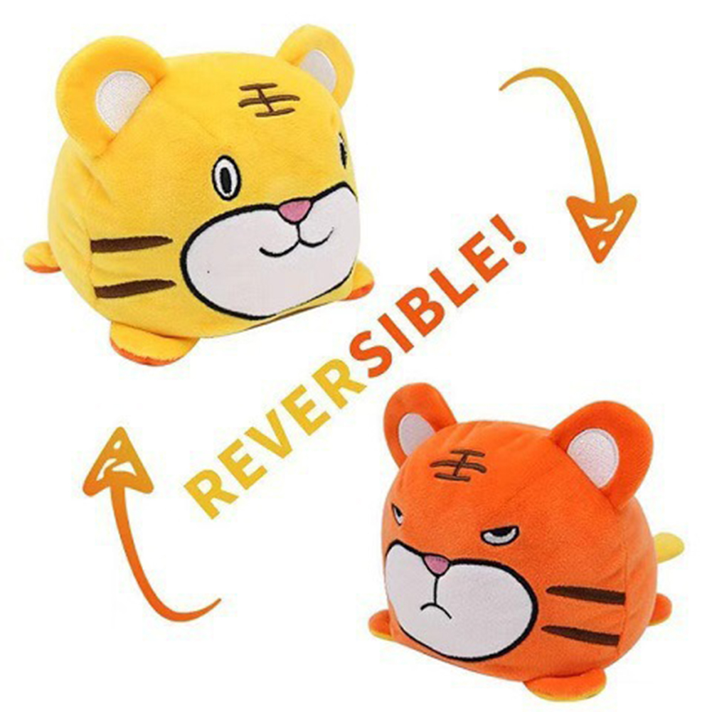 New style 2022 Reversible Flip Cat Plush Toy Soft Stuffed Cute Animal ...