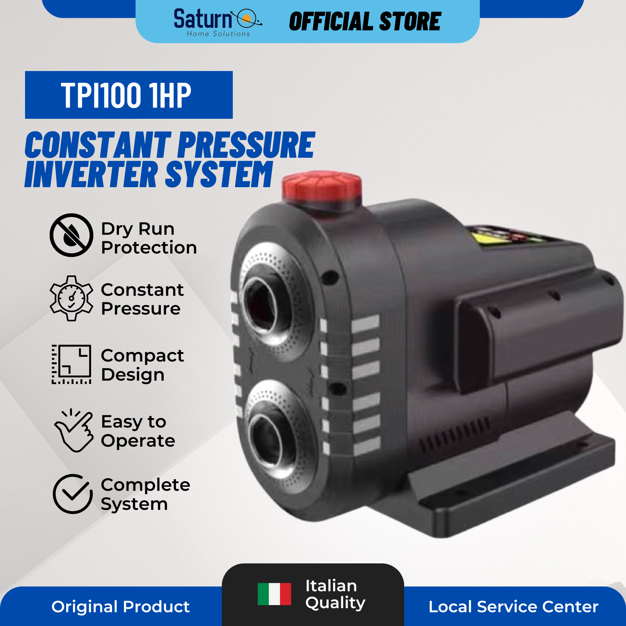 TRAVINO ITALIA Constant Pressure Water Pump Inverter System Fully ...