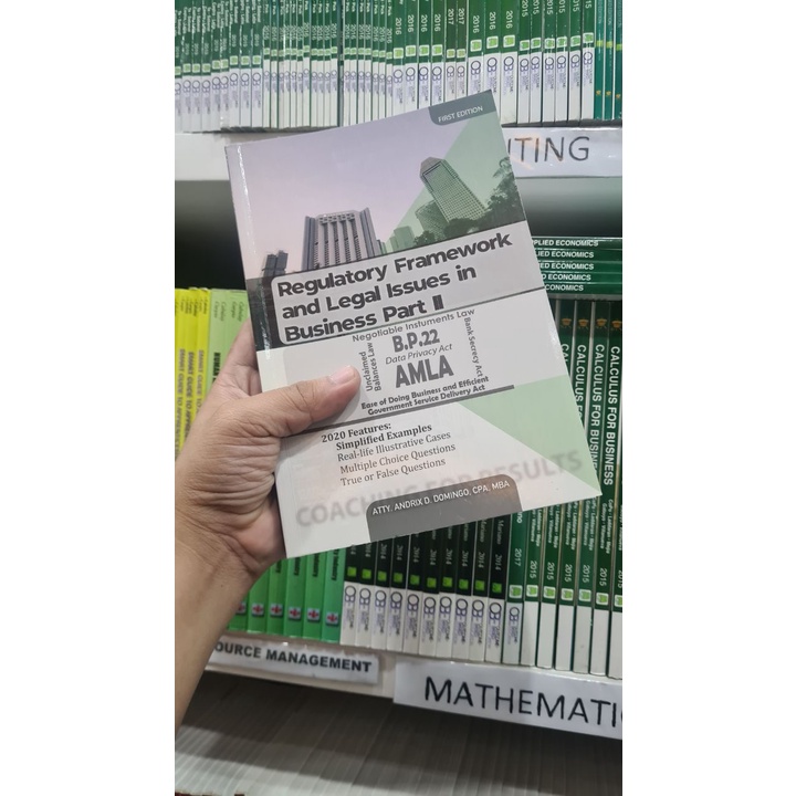 RFBT: Regulatory Framework and Legal Issues in Business Part 2 - Atty ...