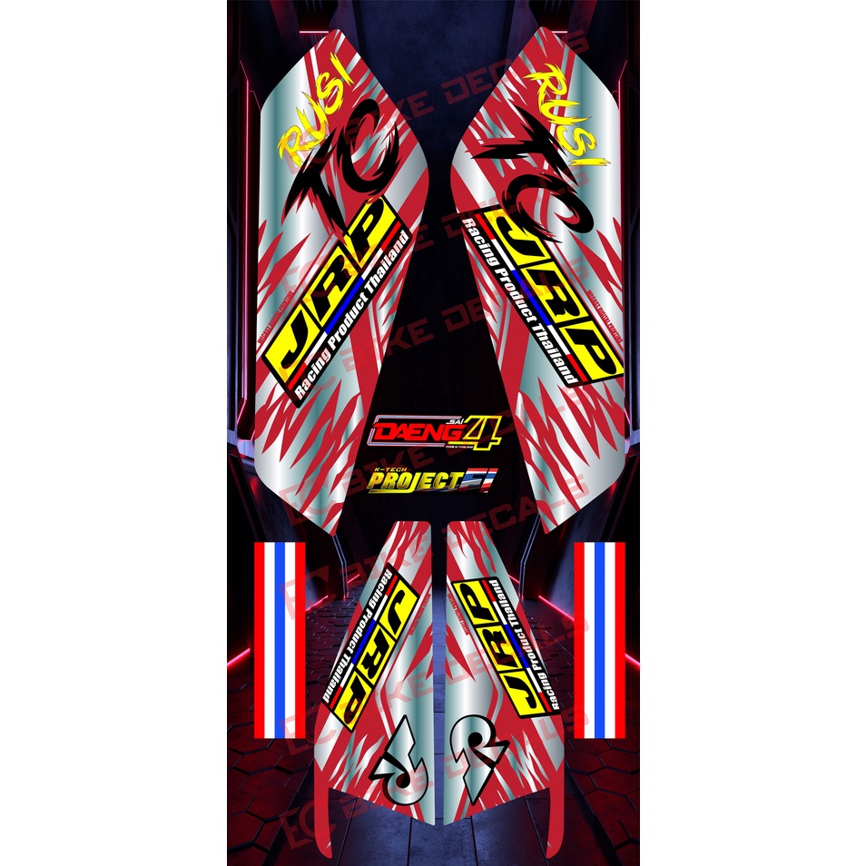 RUSI TC 125 150- JRP Motorcycle Decals With Free Stickers | Lazada PH