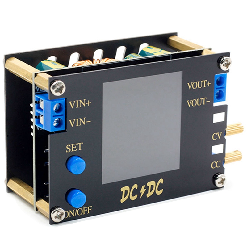 DC-DC Automatic Boost/Buck Converter CC CV Power Module 0.5-30V 6A 60W ...