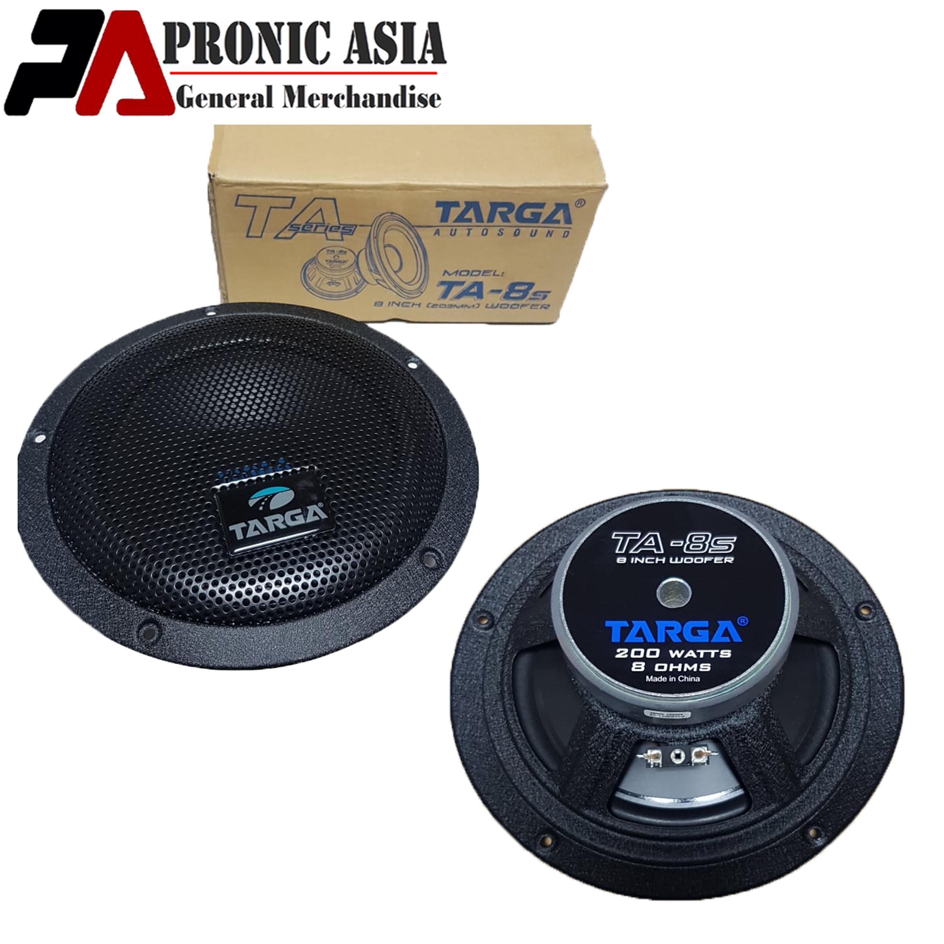 Targa speaker test