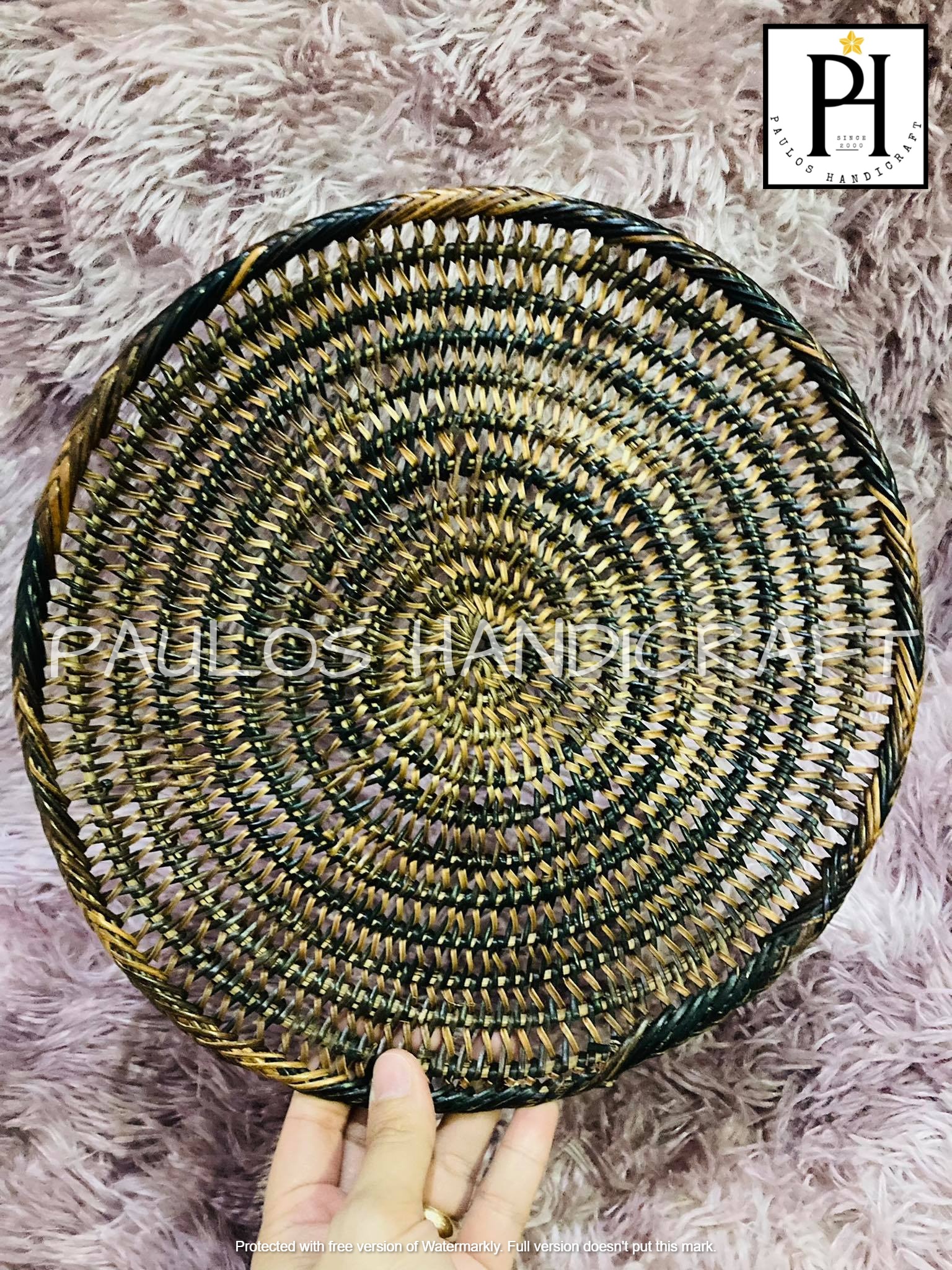 Native Plate, Nito Plate, Rattan Plate, Reusable, Special Plate | Lazada PH