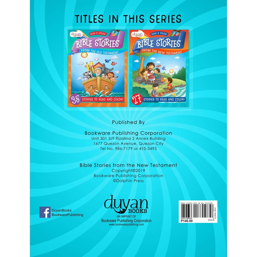  Bible Stories From The New Testament 27 Stories To Read And Color