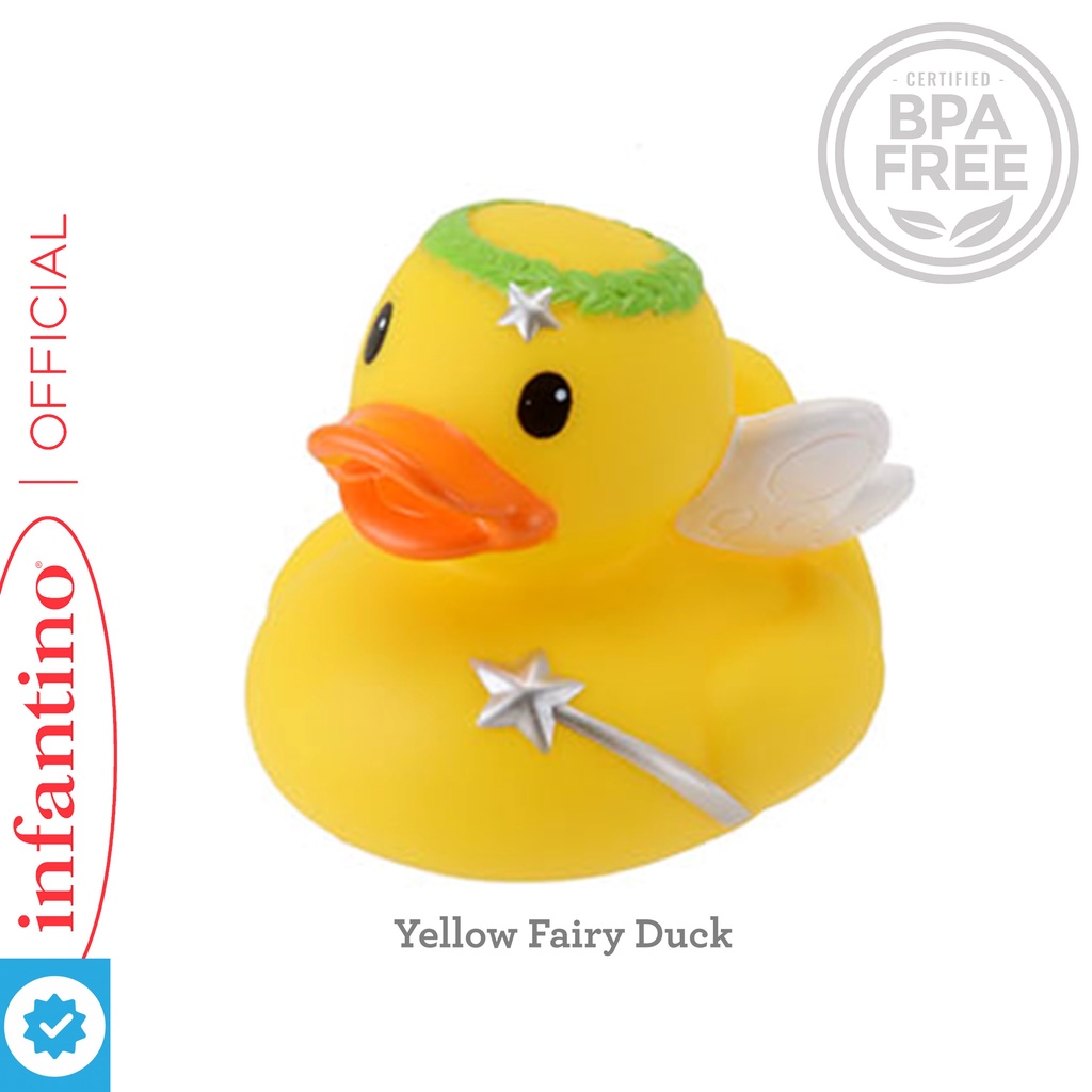 Infantino Bath Duck - Yellow Fairy | Lazada PH