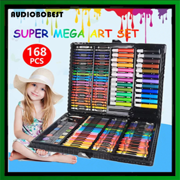 168 PCS Kids Super Mega ART Coloring Set Art Set | Lazada PH