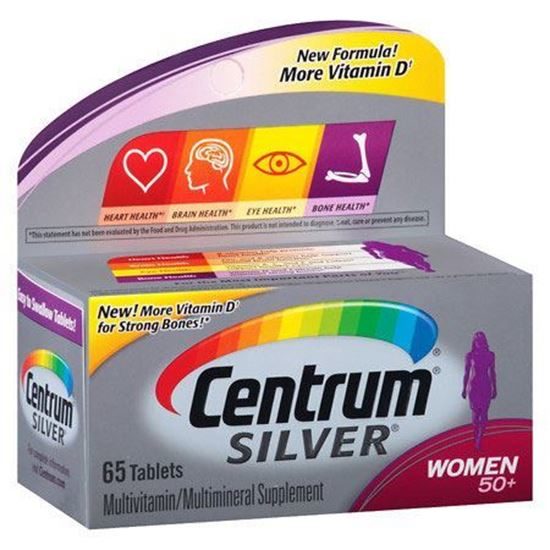 Centrum SILVER Multivitamins Women 50+ 65 Tablets | Lazada PH