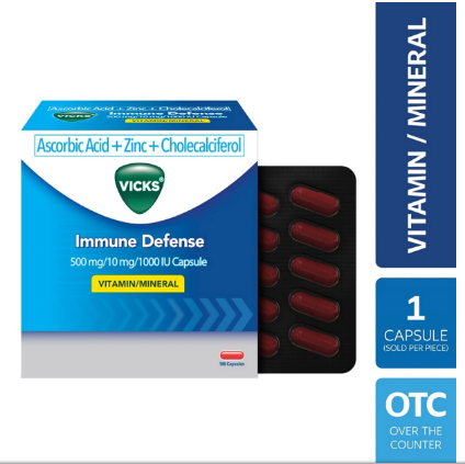 Vicks Immune Defense 100 Capsules | Lazada PH