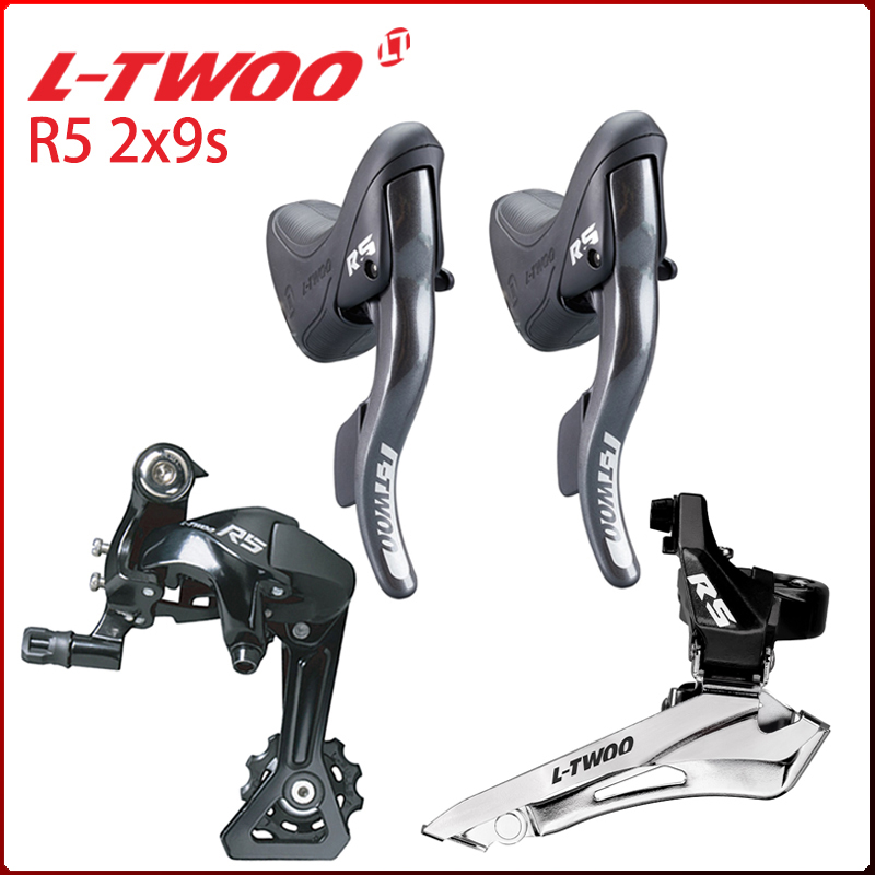 LTWOO R5 2x9 Speed 18s Road Bike Shifter Rear Derailleurs Front ...