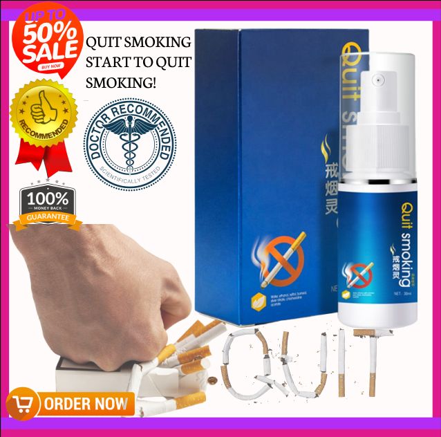 Original Effective Quit Smoking Oral Spray Natural Quick Anti Smoking ...