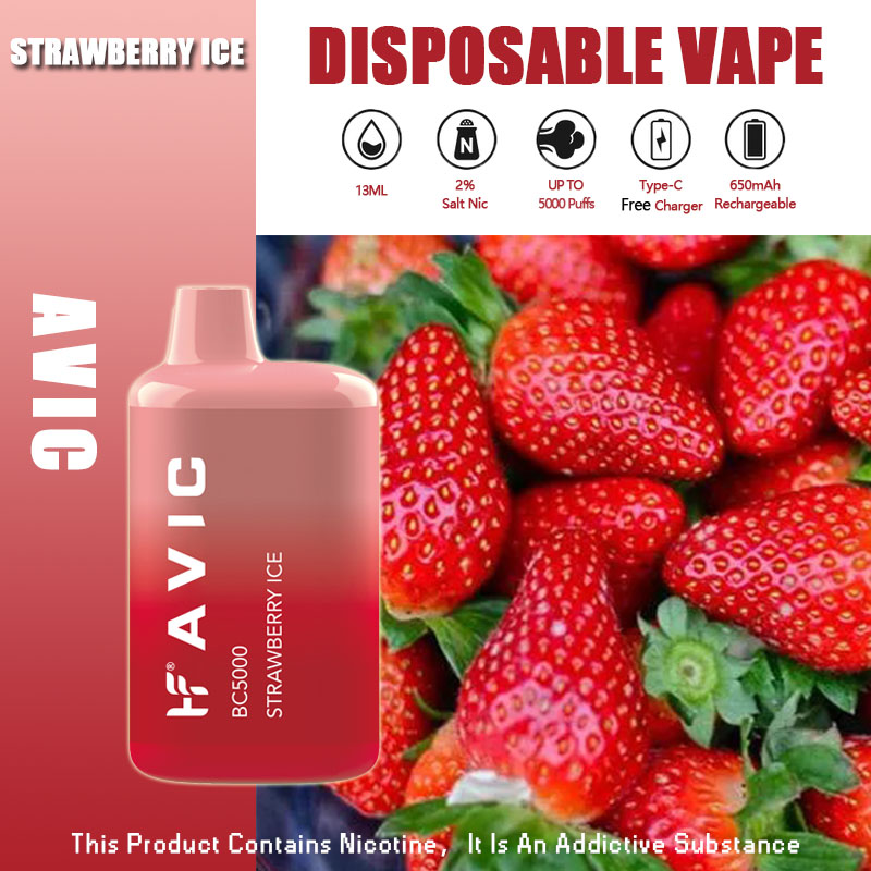 Vaping Smoke Set Original Rechargeable Disposable Puffs 5000 Strawberry ...