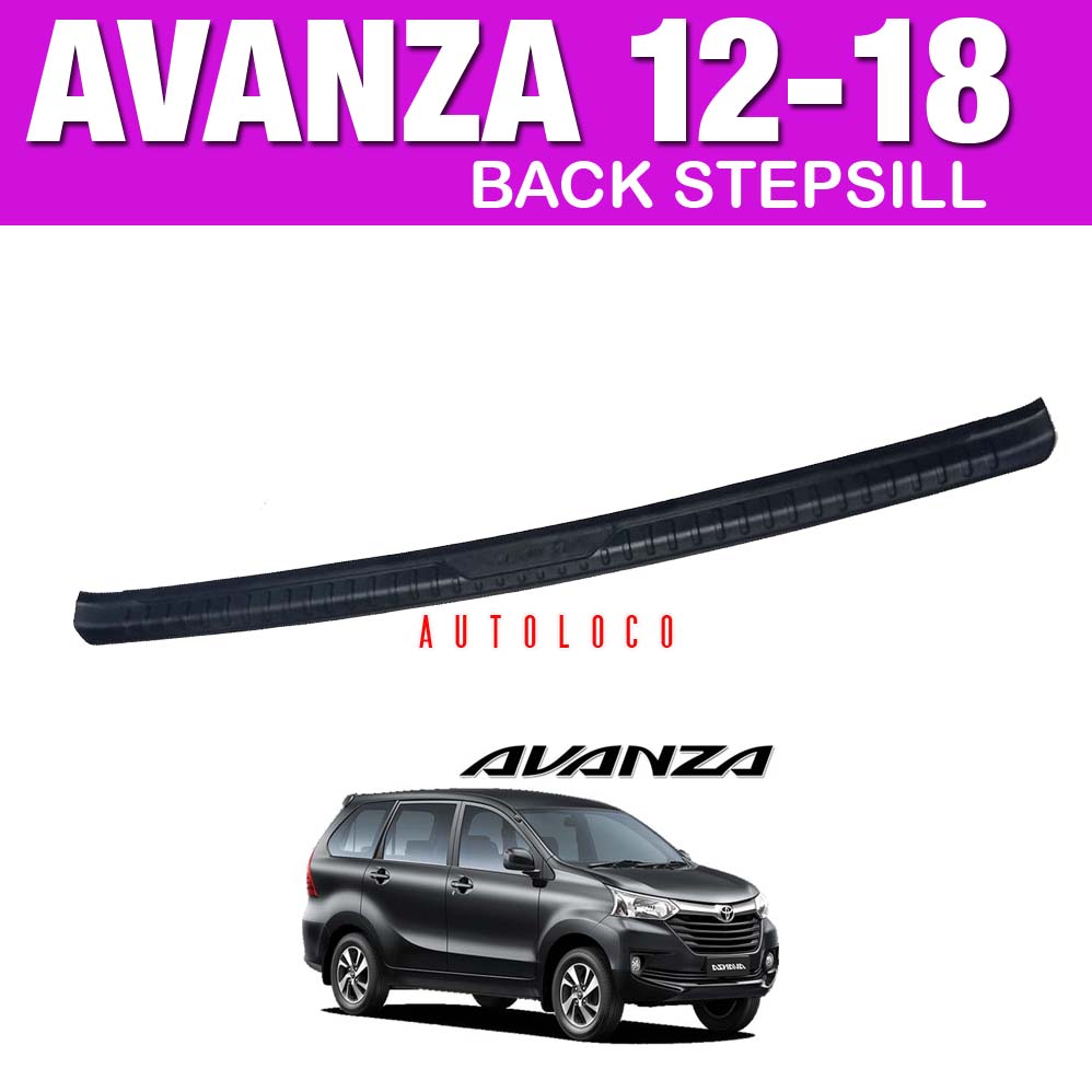Back Stepsill for Toyota Avanza 2012 - 2018 | Lazada PH