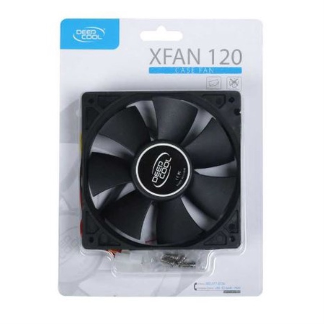 DEEPCOOL Xfan 80 and 120 CPU Case Chassis Fan 8 cm / 80 mm / 12 cm ...