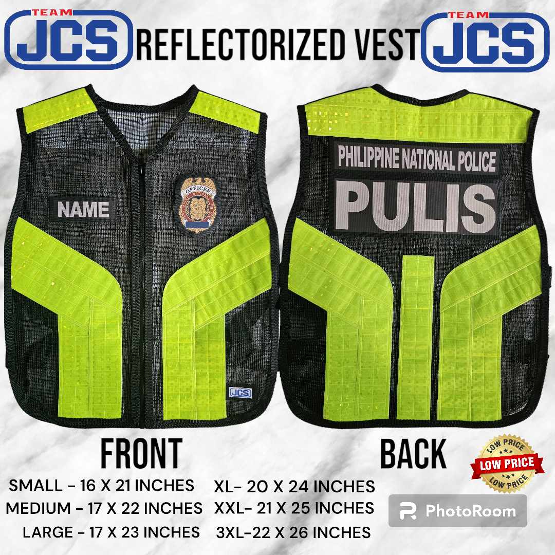New arrival reflectorized vest | Lazada PH