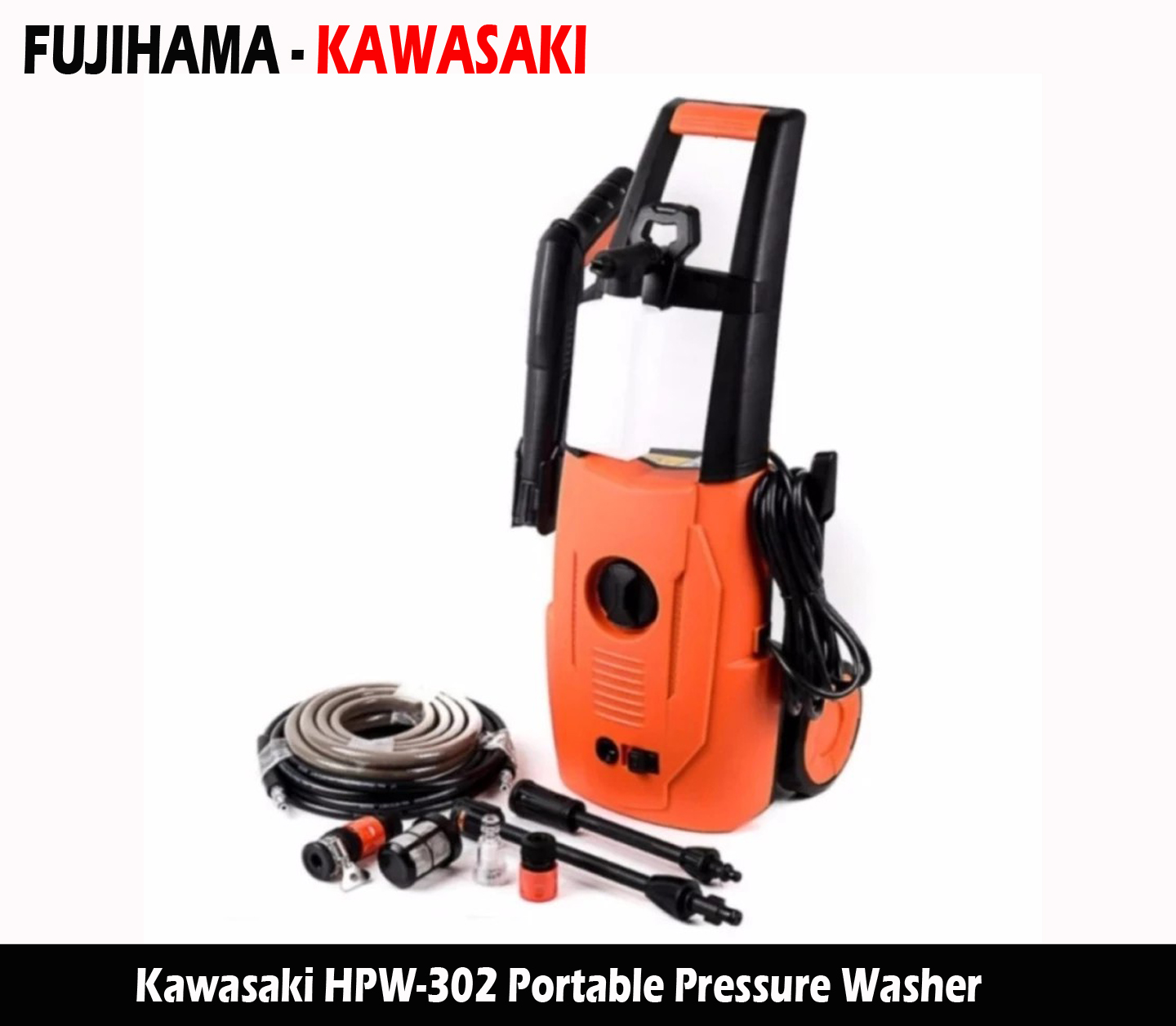 HPW-302 Portable Power Sprayer Pressure Washer | Lazada PH