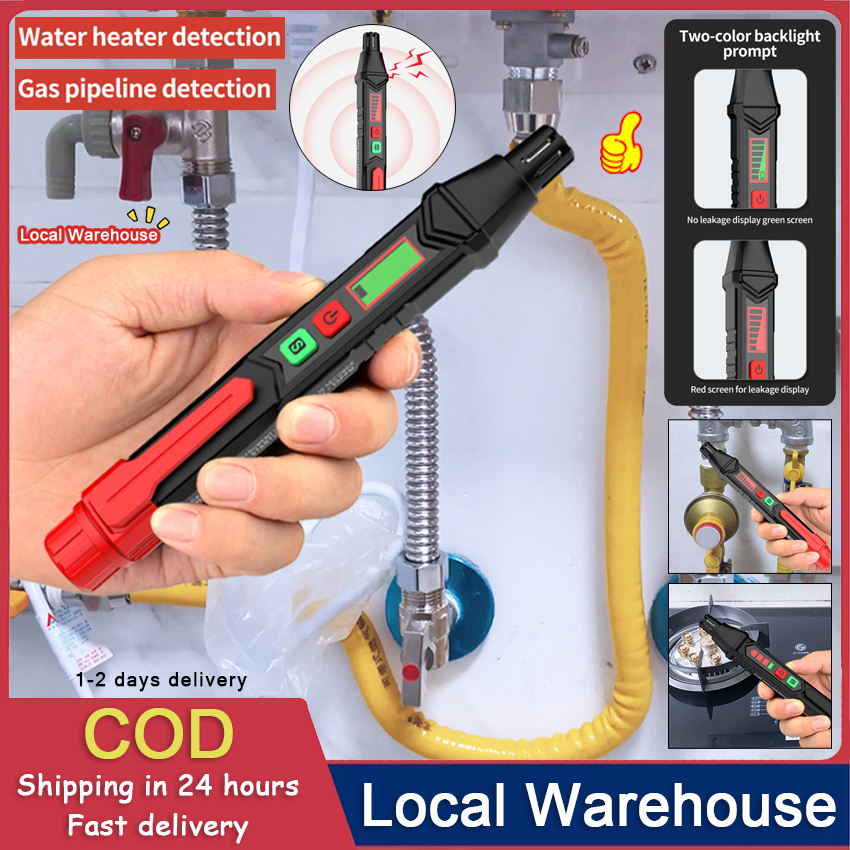 ⚡Local Warehouse+COD⚡HT59 Gas Leak Detector Alarm Combustible Gas ...