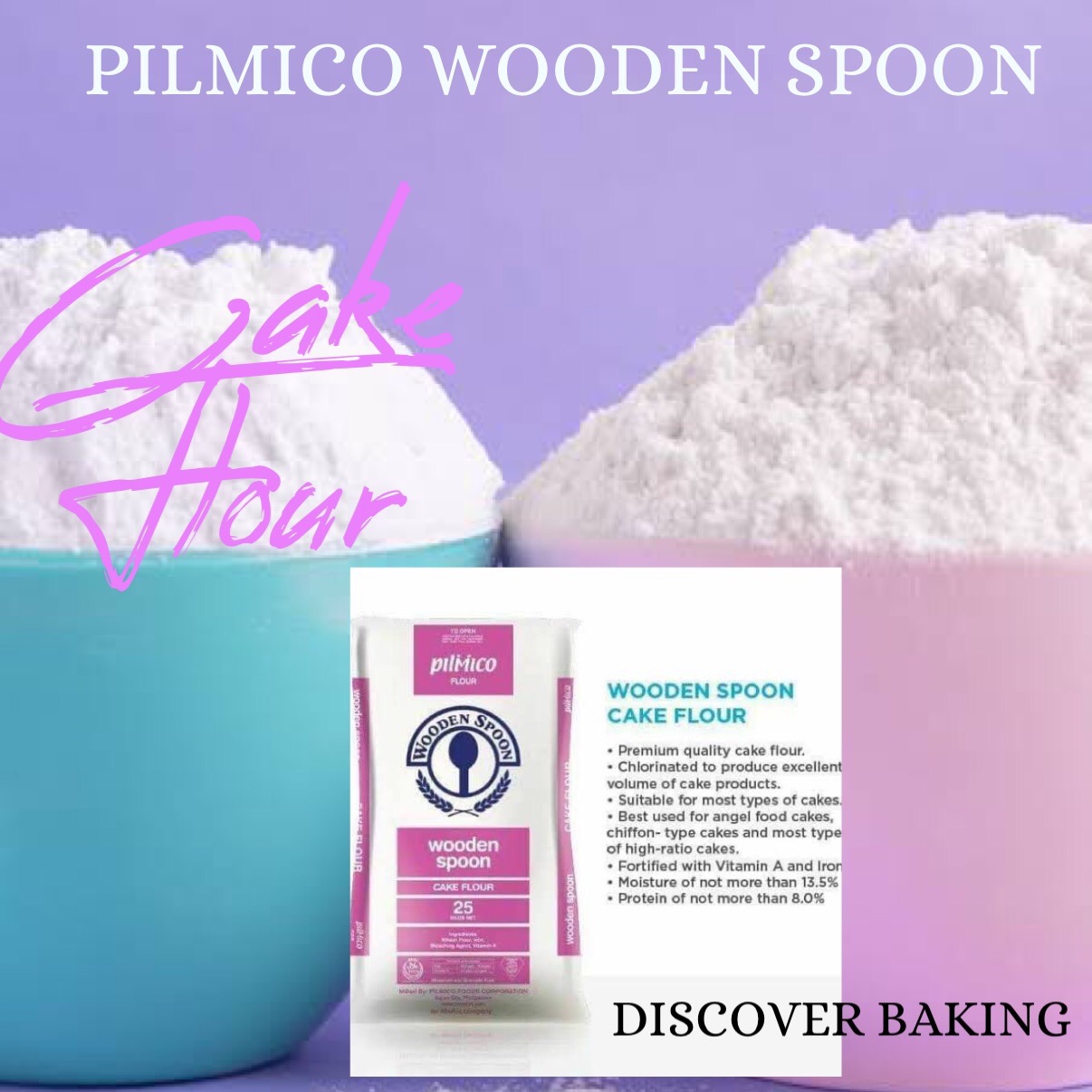 Pilmico Premium Cake Flour 1 kilo repacked | Lazada PH