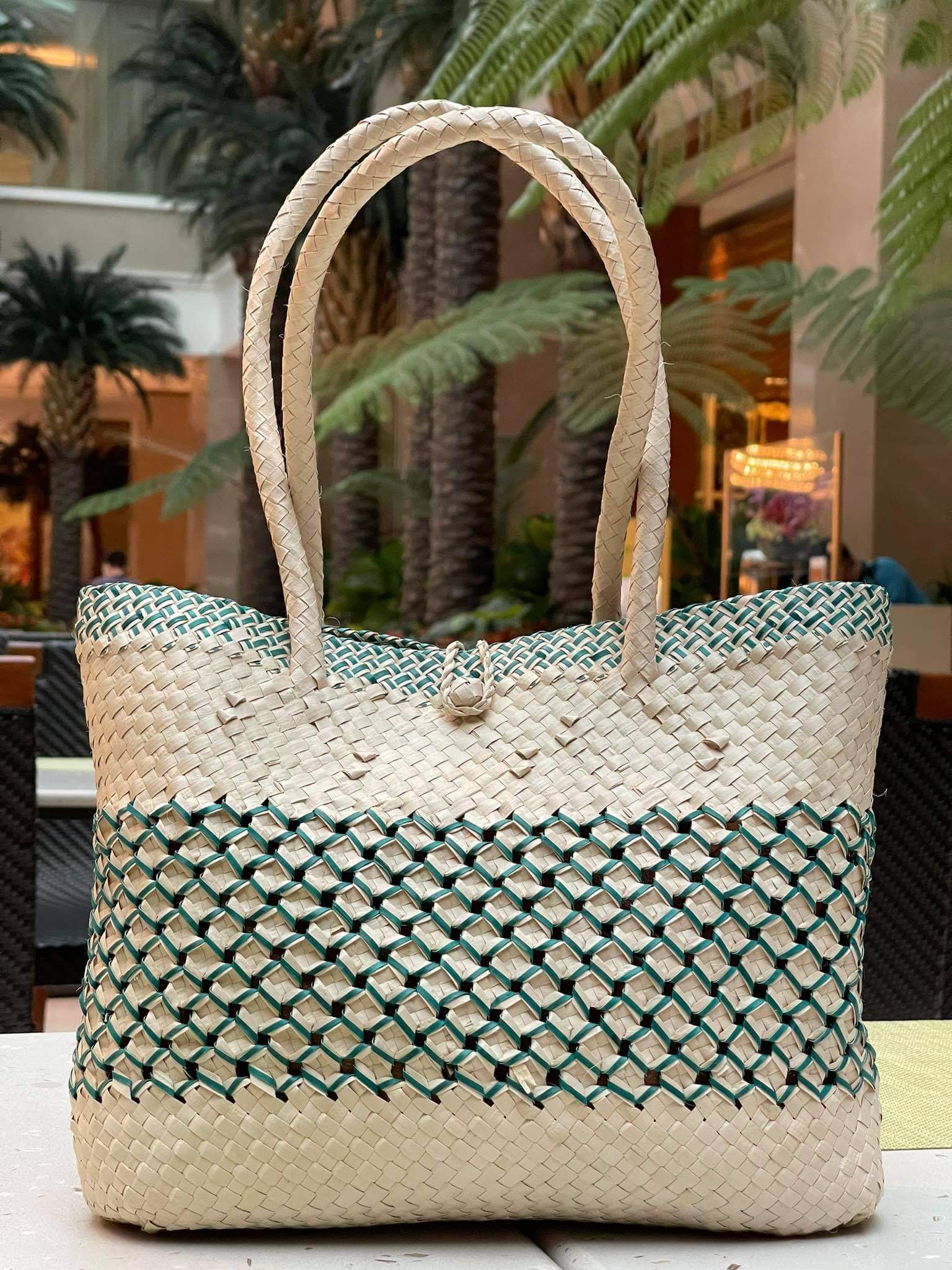 Native Buli Bag - Green and White | Lazada PH