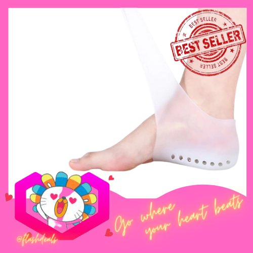 Height Increase Insole Invisible Silicone Height Increase Shoe Sole Pad ...