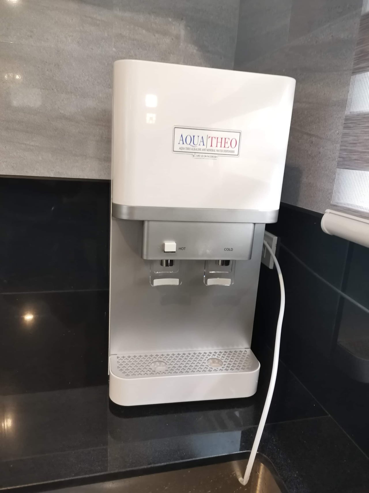 FREE 9 ITEMS- AQUA THEO SEMTER CF-017 STAND / HALD TYPE HOT AND COLD WATER PURIFIER PURIFIED ...