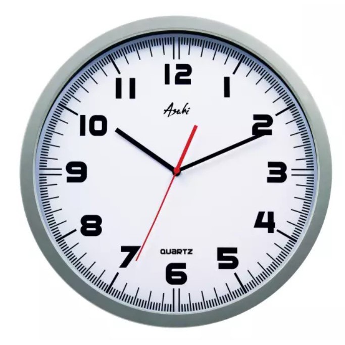 Asahi Original 14 Inches Round Wall Clock HC2514 •OSOS• durable | Lazada PH