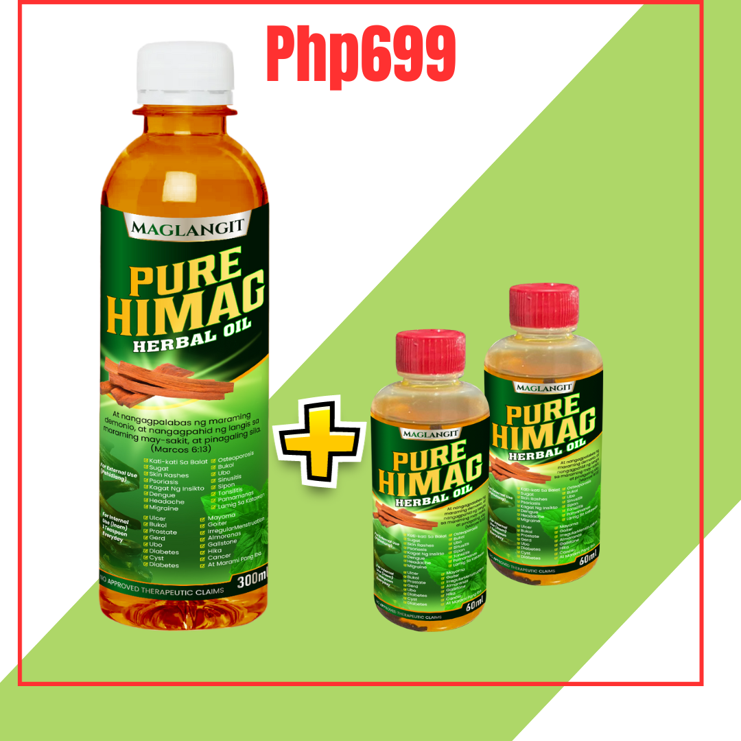 Maglangit Himag Herbal Oil / Massage oil / pain reliever / Natural ...