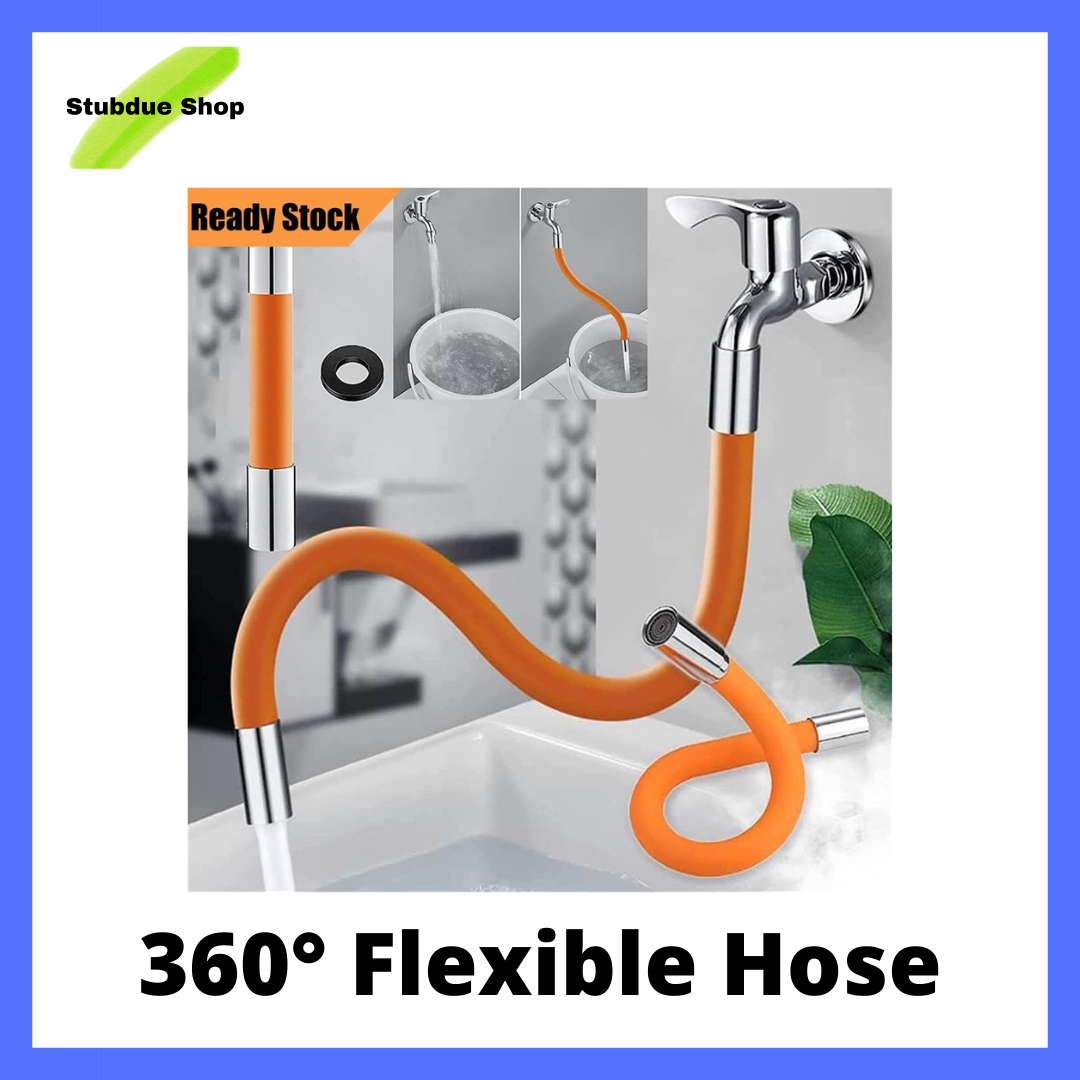 Universal Faucel Extension 360° Flexible Hose Extension 30cm | Lazada PH