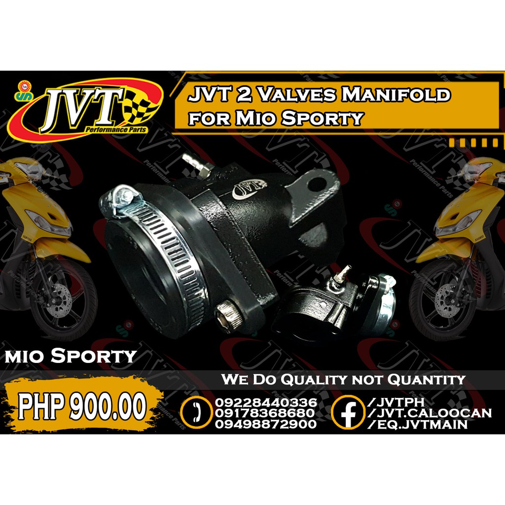 JVT 2 Valves Manifold for Mio Sporty | Lazada PH