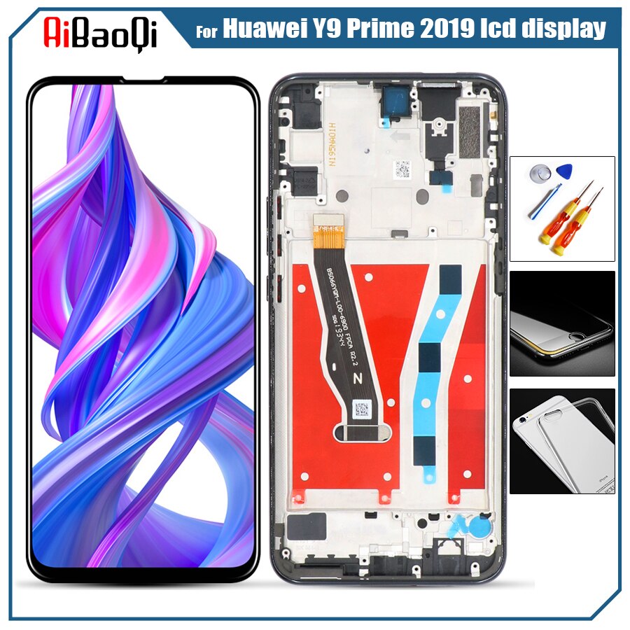 Original 6.59 Inch For Huawei Y9 Prime 2019/P Smart Z LCD Display STK ...