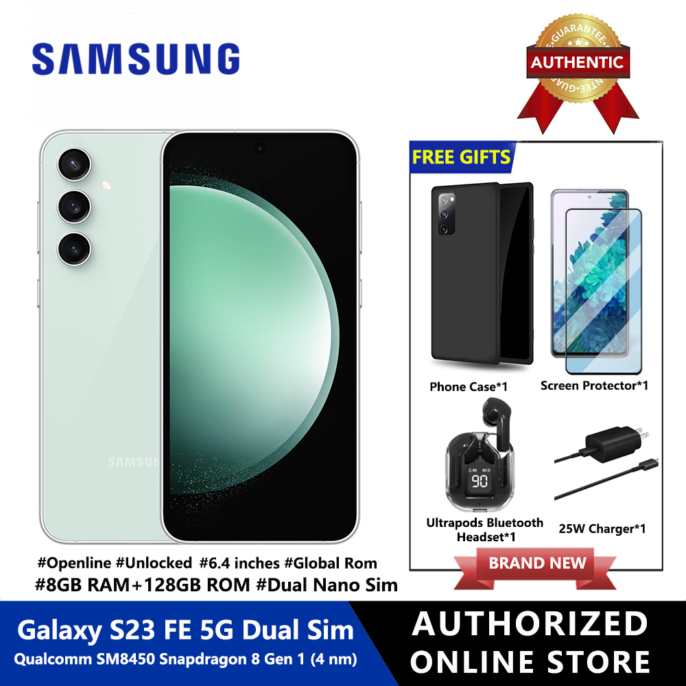 Samsung Galaxy S23 FE 5G Smartphone 8GB RAM+128GB ROM Dual Sim Unlocked ...